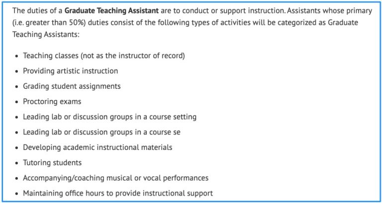 4 Types of Assistantships - Teaching, Research & Graduate ...